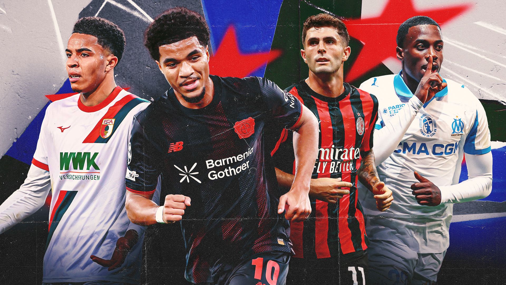 Americans Abroad: Christian Pulisic owns the Milan derby, Malik Tillman sends a message as ...